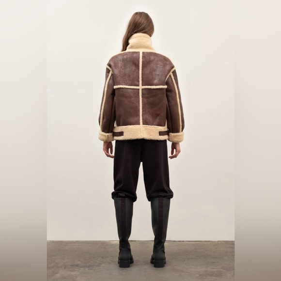 Moon River | Jackets & Coats | Moon River Faux Shearling Fur Suede ...